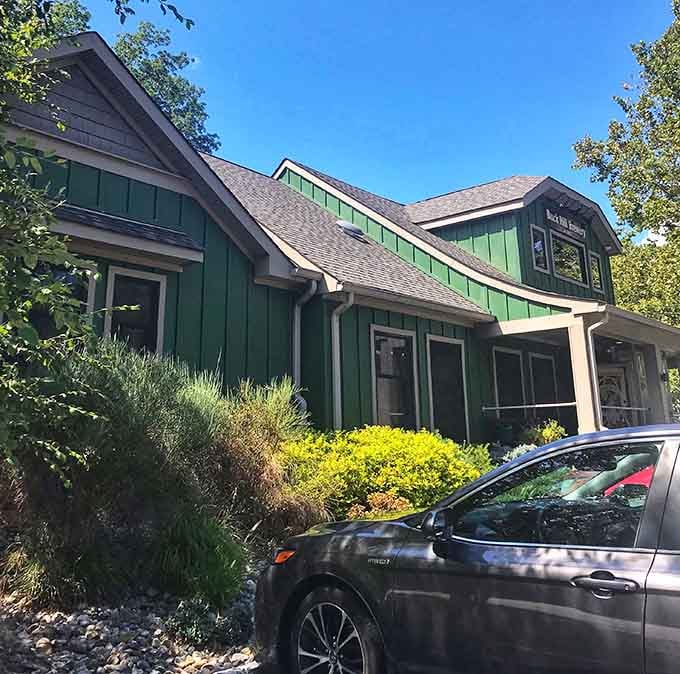 Tucked among the trees of Blairstown, this charming green building holds more delicious secrets than you'd ever expect.