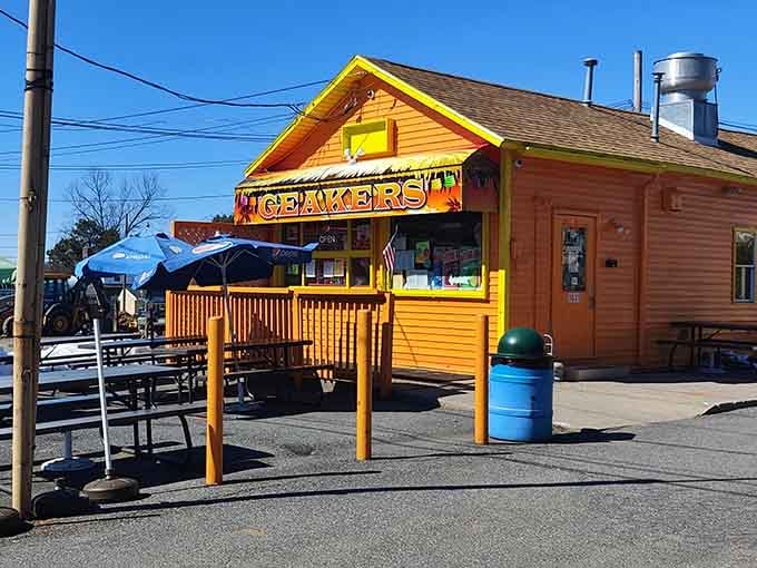 That orange glow isn't a sunset, it's your new favorite taco destination calling you home for dinner.