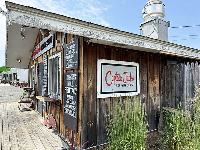 That weathered wood exterior isn't trying to impress anyone, which is exactly why it impresses everyone.