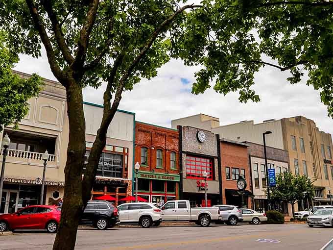 Downtown Florence proves that small-town charm and big-city energy can absolutely share a zip code.