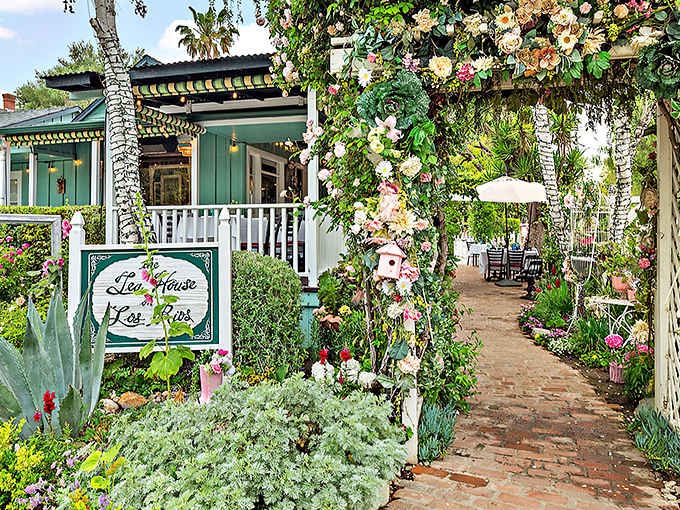 That charming cottage peeking through the flowers isn't a mirage, it's your next favorite escape spot.