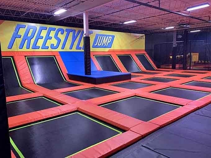 Aerial platforms and pure chaos above, Urban Air Sterling Heights is where gravity takes a back seat.