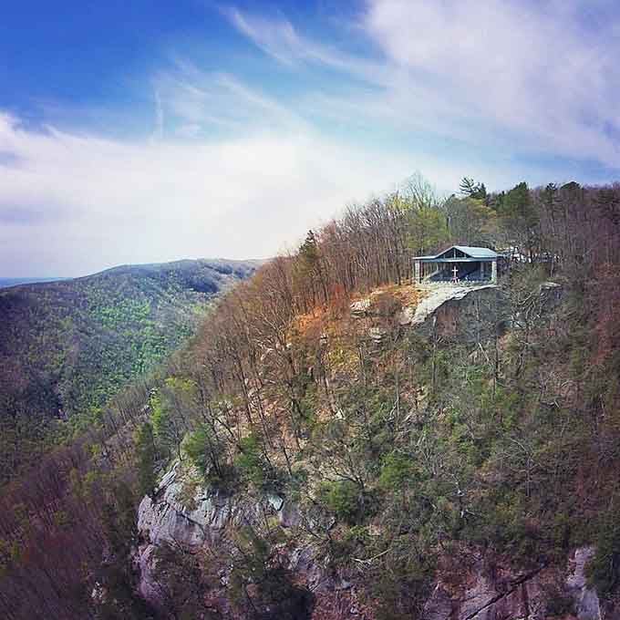 Perched on the edge of forever, Pretty Place chapel proves South Carolina has been hiding something extraordinary all along.