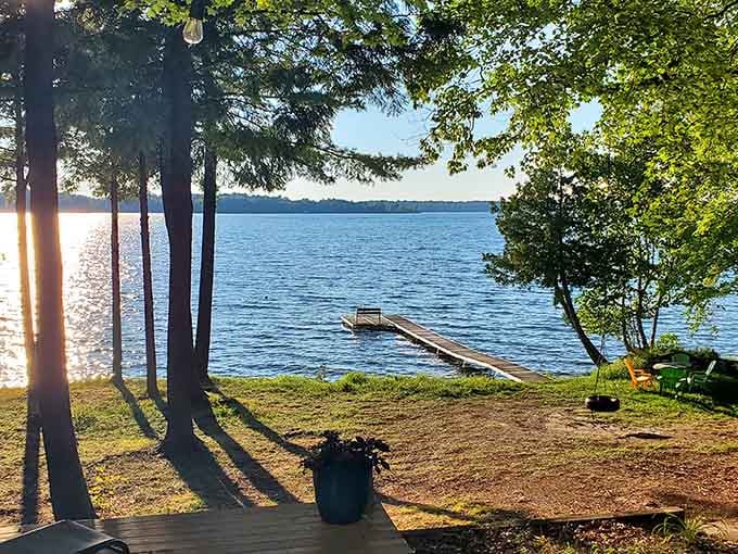 Green Lake at golden hour is the kind of view that makes you forget your phone exists.