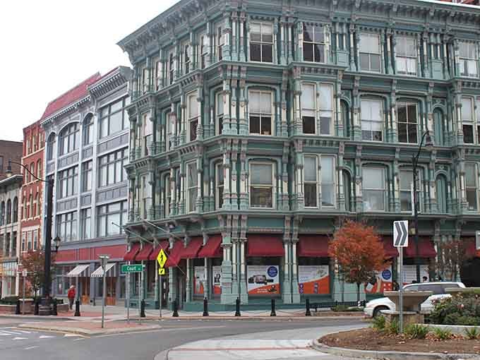 Downtown Binghamton's buildings prove that great architecture doesn't require a Manhattan price tag.