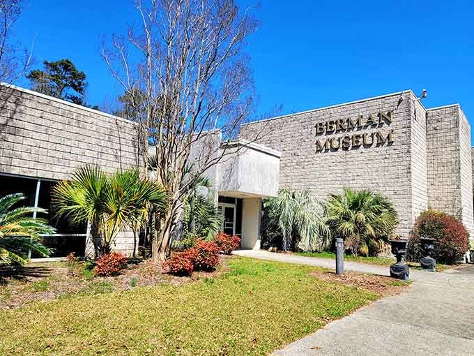 That modest stone facade and cheerful palm trees are hiding enough world history to make your jaw drop.