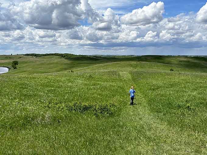 Rolling hills meet endless sky in a landscape so stunning it'll make your heart skip a beat.