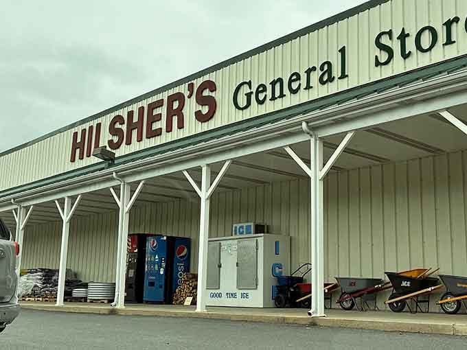 That classic general store facade isn't fooling anyone, it's hiding Pennsylvania's sweetest secret inside those doors.
