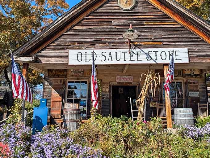 Fall arrives and the Old Sautee Store dresses up like it's hosting the best party in North Georgia.