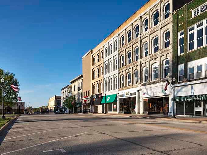 These ornate 19th-century facades along Maine Street prove that Quincy dressed to impress long before Instagram existed.