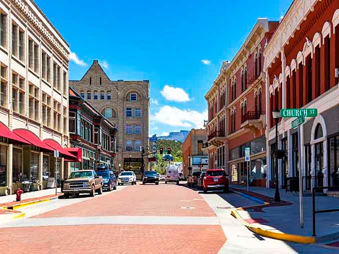 Trinidad's brick-lined Main Street proves that some towns age like fine wine, not forgotten leftovers.