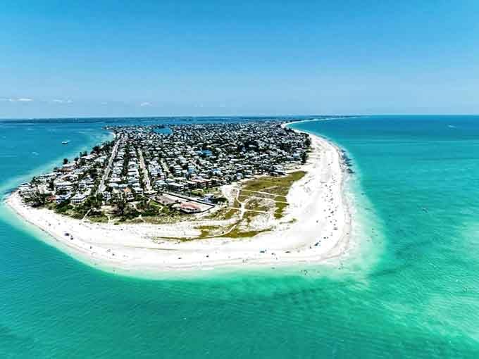 Florida's best-kept secret floats in turquoise Gulf waters, looking suspiciously like the Bahamas forgot to charge admission.