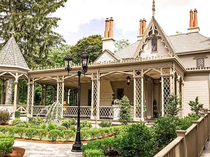 That lattice porch isn't just architecture. It's an open invitation to slow down and live beautifully.