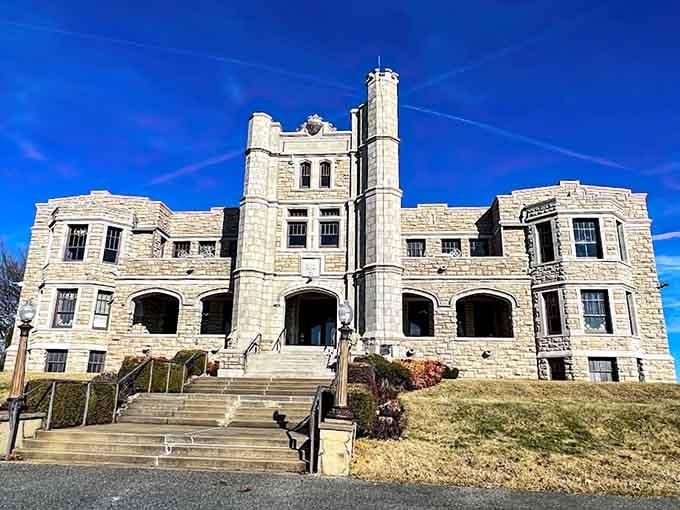 When a castle in Missouri looks more authentic than most European vacation photos, you know something special awaits inside.