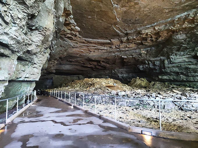 The pathway leads you into chambers where time moves differently, measured in millennia rather than minutes or hours.