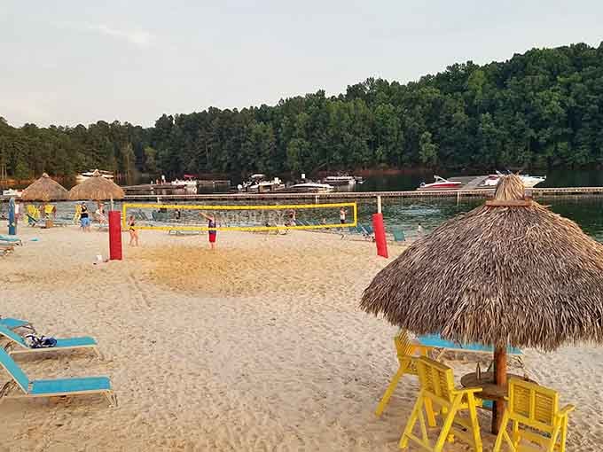 Sandy shores, thatched huts, and volleyball nets, Georgia just called the Caribbean's bluff.