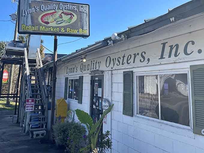 Don't let the humble cinder block exterior fool you, the freshest oysters of your life are waiting just inside those doors.