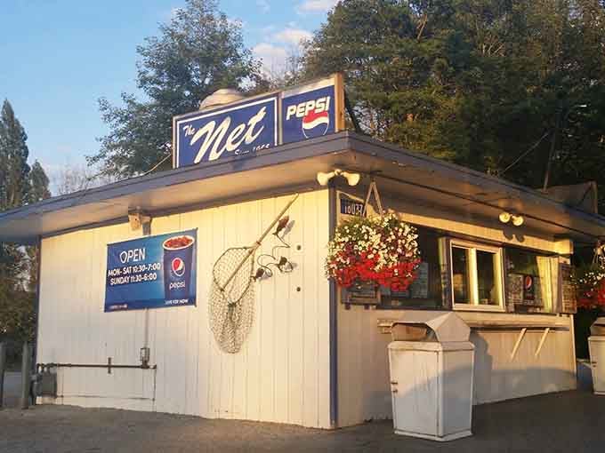 A little white building with a big reputation, The Net Drive In proves great things come in humble packages.