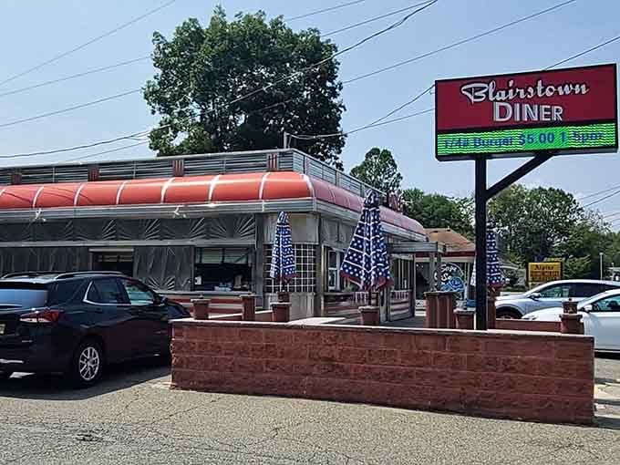 A classic New Jersey diner with a not-so-classic secret, the Blairstown Diner welcomes you with retro charm.