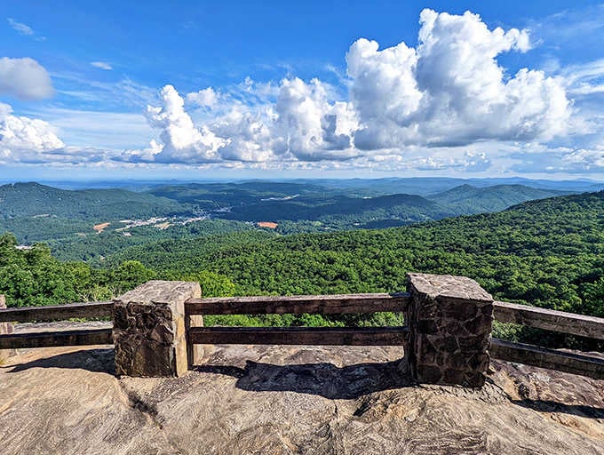 Georgia's best-kept secret sits high in the Blue Ridge, where the air is cooler and the views are priceless.