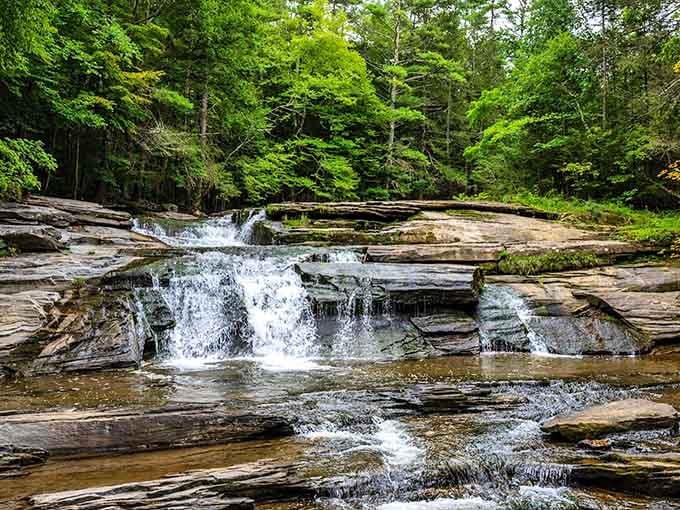 Umpachene Falls Park: where Massachusetts hides its most breathtaking secret, one cascade at a time.