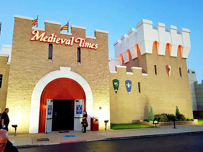 A castle in suburban Illinois, because why should Europe have all the fun?