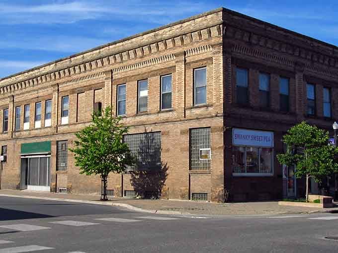 Classic small-town America at its finest, where storefronts tell stories and parking spots are plentiful.