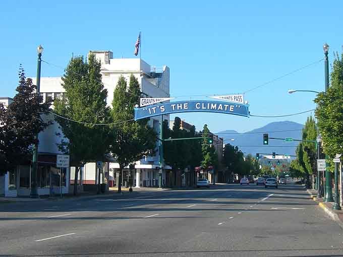 Grants Pass isn't subtle about its best feature, and honestly, that kind of confidence is refreshing.