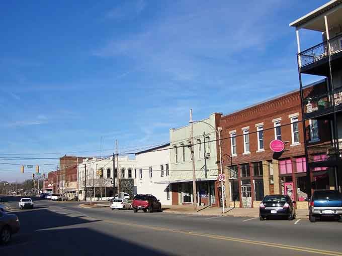 Tuscumbia's tree-lined streets whisper stories of a town that time treated very, very kindly.