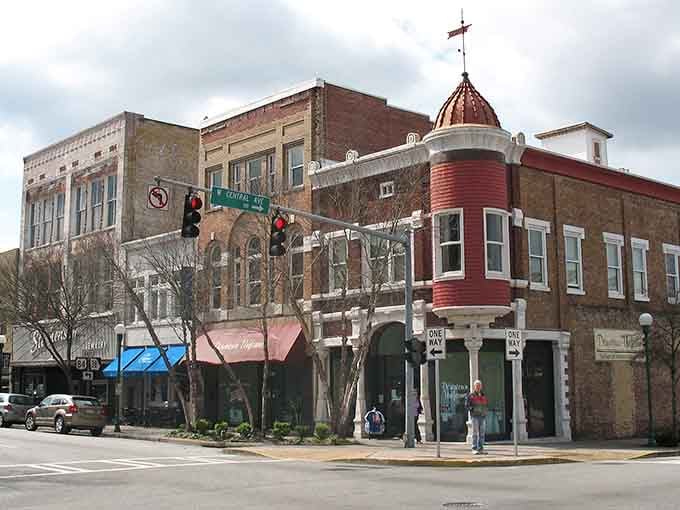Downtown Valdosta's historic architecture proves that charm doesn't require a mortgage-sized price tag to enjoy.