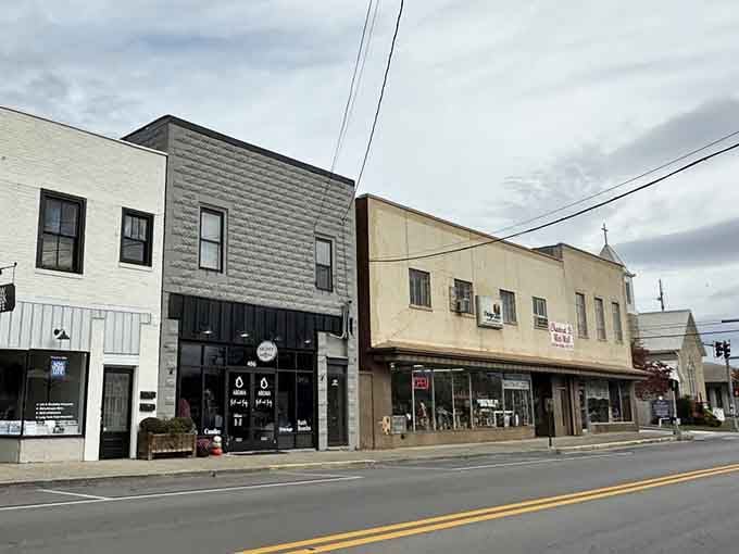 Downtown Berea's historic storefronts prove that charm doesn't require a big-city budget or attitude.