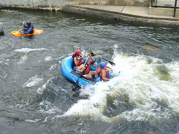 White water in Indiana? Yes, really. The East Race Waterway proves South Bend has serious surprises up its sleeve.