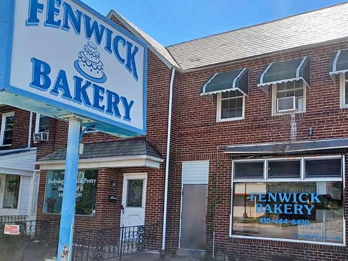That blue-and-white sign isn't just a landmark, it's a Baltimore breakfast beacon calling your name.