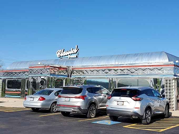 On a bright Ohio morning, that chrome exterior practically winks at you. Resistance is completely futile, and you know it.