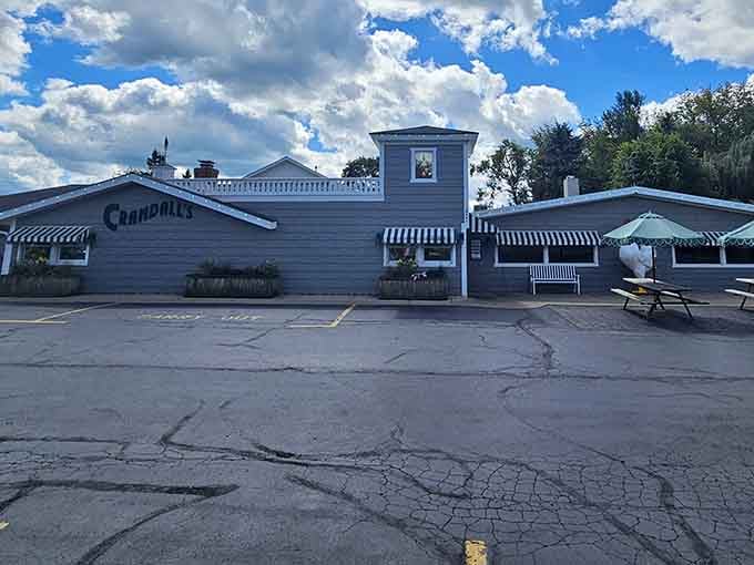 The sign out front says it all. Friday fish fry, Sunday dinner, and memories worth driving for.