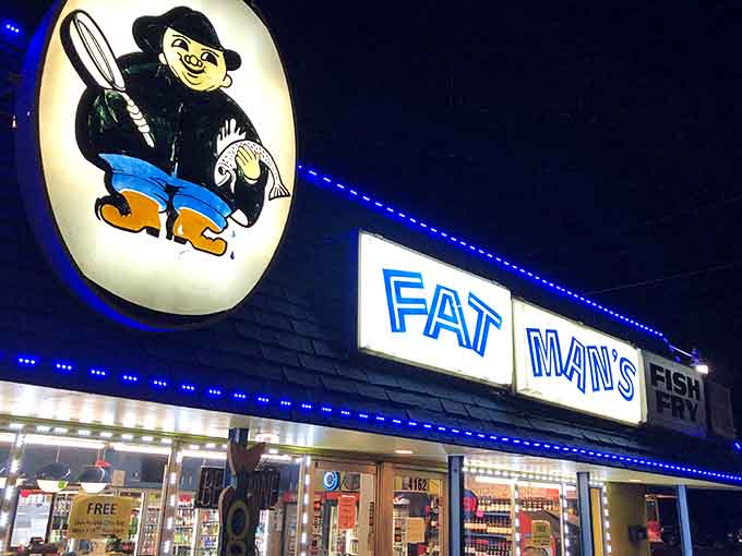 Those blue LED lights aren't just decoration; they're a beacon calling hungry souls to something genuinely special.