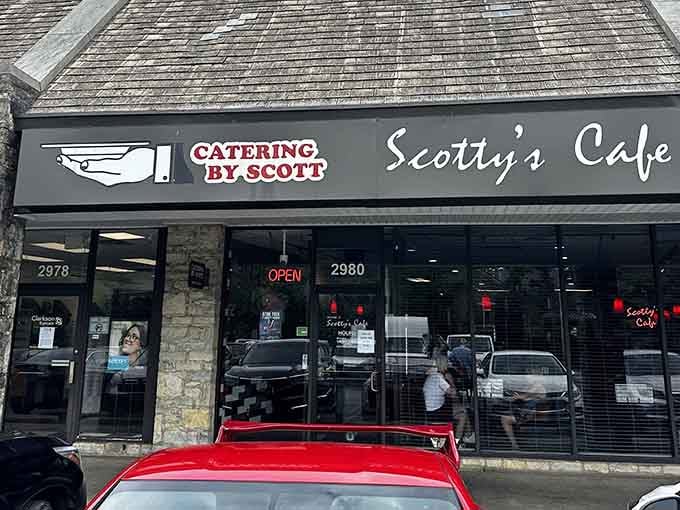 A strip mall treasure hiding in plain sight, Scotty's Cafe proves great food never needs a fancy address.