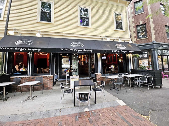 That modest black awning is hiding secrets your taste buds desperately need to know about.