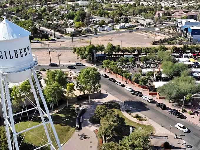 Gilbert's Heritage District proves that good architecture, like good wine, only gets better with time.