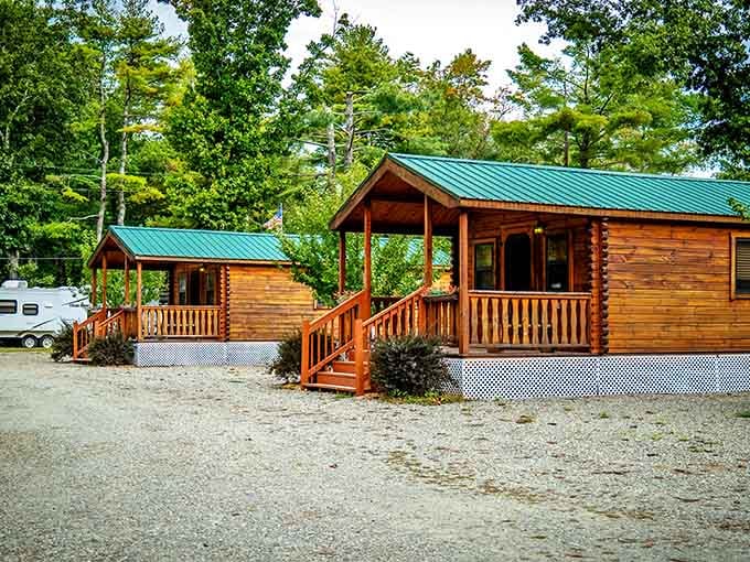 A campground where the Taconic Hills are your backyard and the only traffic jam involves kids racing to the lake.