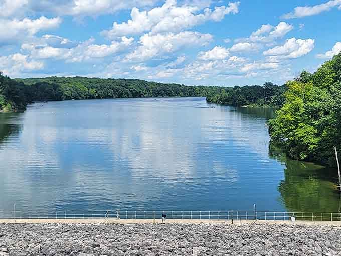 Caesar Creek Lake proves Ohio has been quietly hoarding some of the most stunning waterfront views in the Midwest.