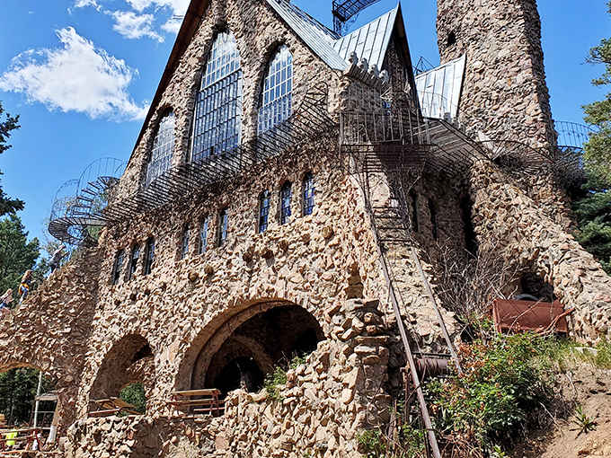 When your weekend project spirals into a five-decade castle construction, you've officially committed to the bit in spectacular fashion.