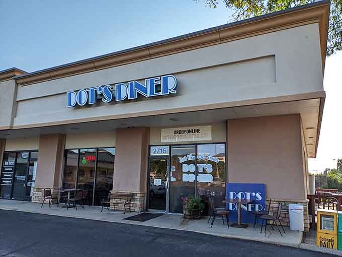 That chalkboard sign out front isn't fancy. Neither is perfection.