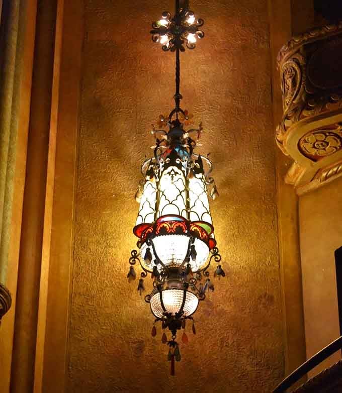 One stained glass chandelier hanging in the Alabama Theatre contains more artistry than most entire buildings built today.