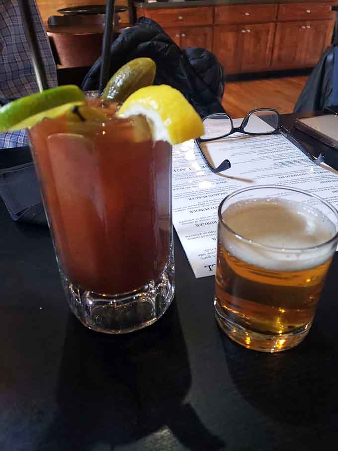 A Bloody Mary and a cold beer walk into a bar &mdash; and somehow, they both end up at the Anvil.