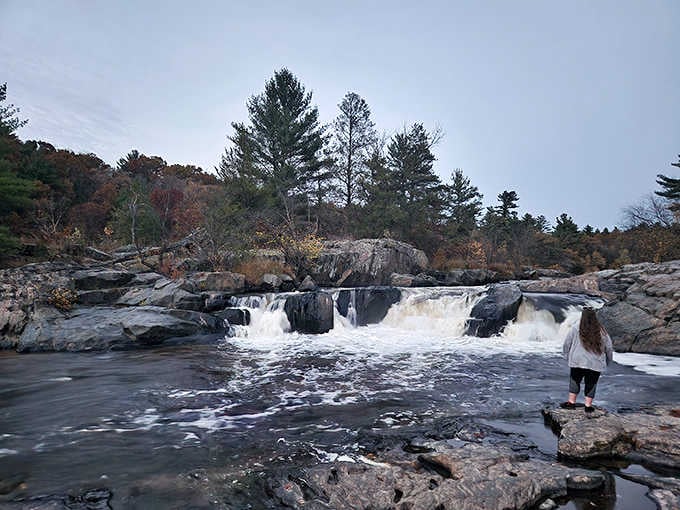 Big Falls lives up to its name with rushing water that puts on quite the show.