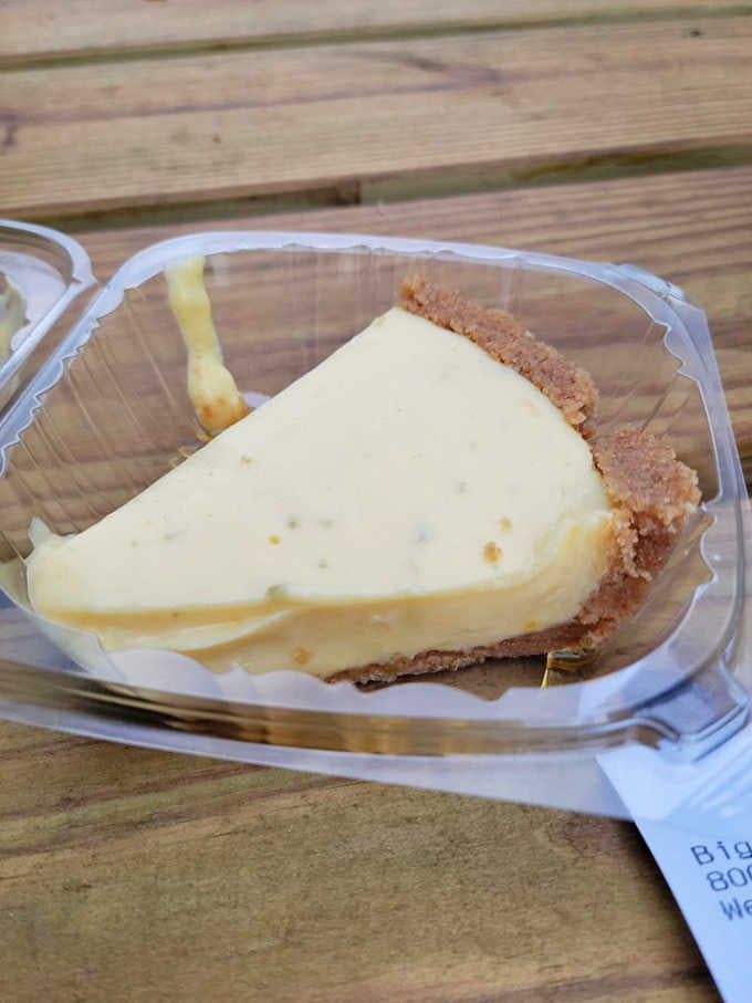 Key lime pie this creamy provides the perfect sweet, tangy finish after all that rich, smoky meat.