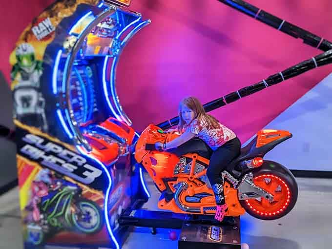 Full throttle fun on four wheels. The arcade section delivers classic thrills with a serious modern upgrade.