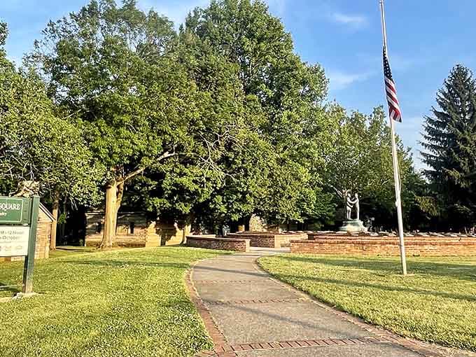 These peaceful pathways connect you to different eras of Kentucky history, one leisurely stroll at a time.