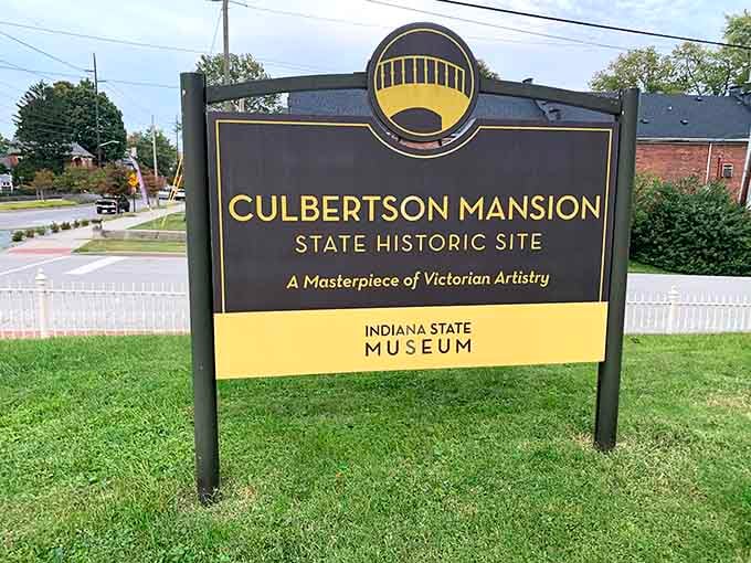 The sign says "Masterpiece of Victorian Artistry," and honestly, that's not bragging, that's just accurate reporting.